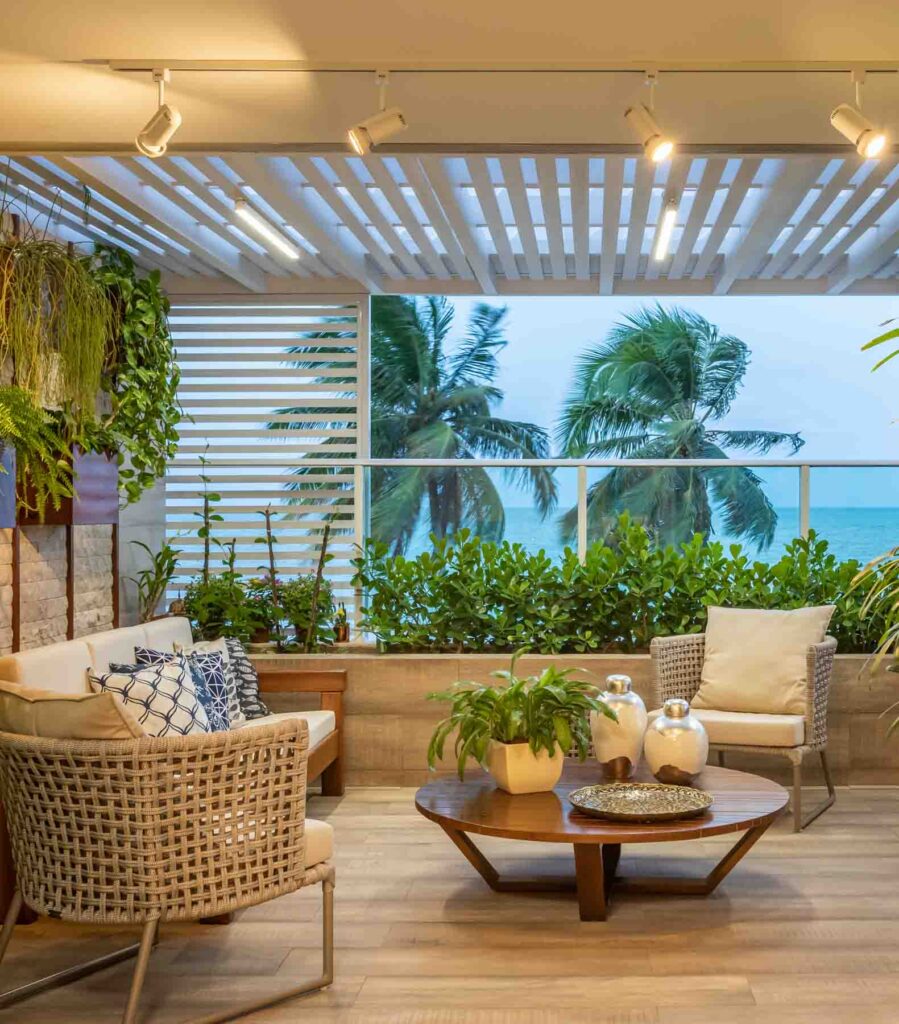 Projeto Varanda Gourmet: 360 Arquitetura - Grupo Espaço A